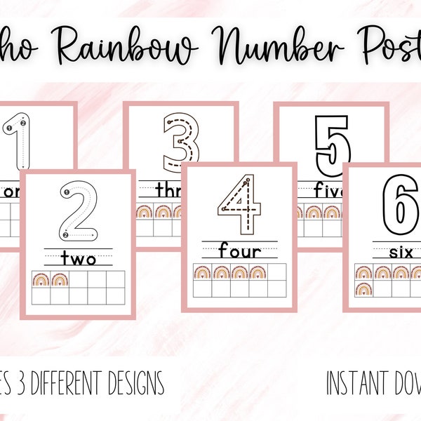 Neutral Rainbow Classroom - Etsy