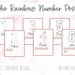 Boho Rainbow Number Posters, Ten Frames, Neutral Rainbow Classroom ...