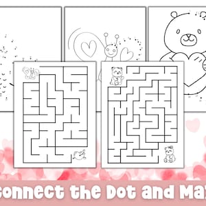 Valentines Day Activity, Valentines Day Coloring, Coloring Activity ...