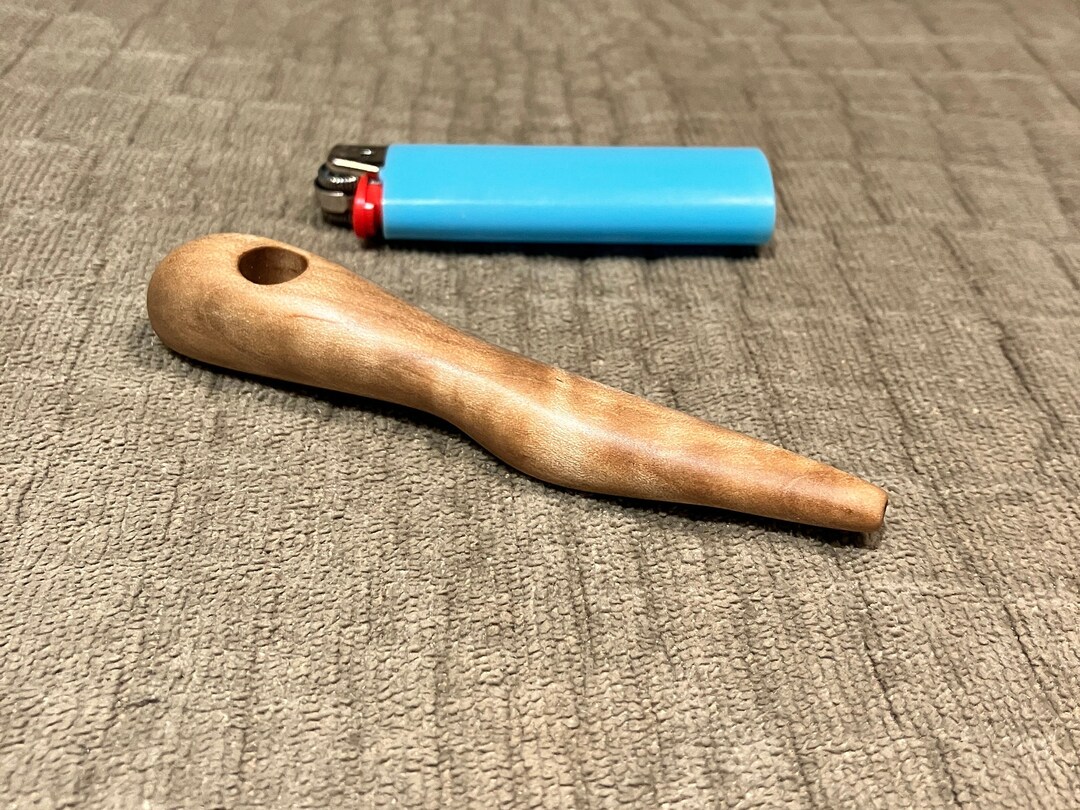 Hand Carved Exotic Wood Pipe - Etsy