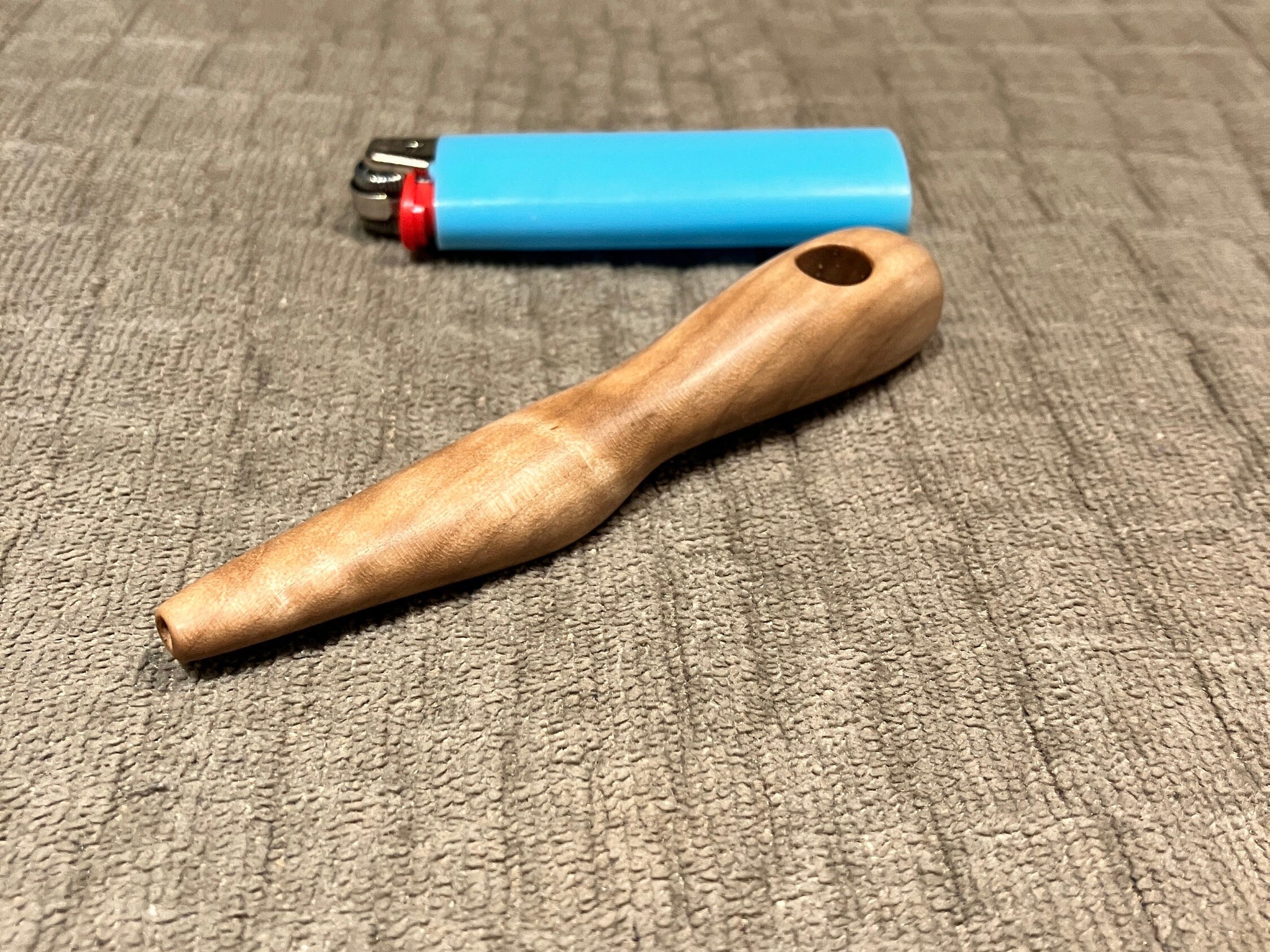 Hand Carved Exotic Wood Pipe - Etsy