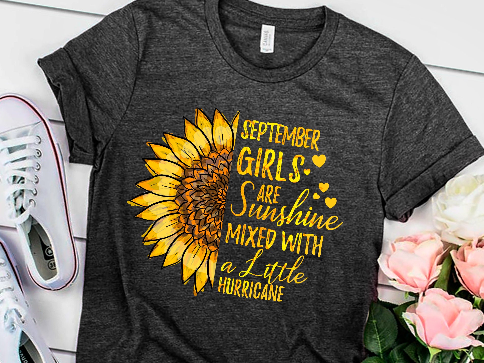 September Girls Are Sunshine Mixed With a Little Hurricane - Etsy