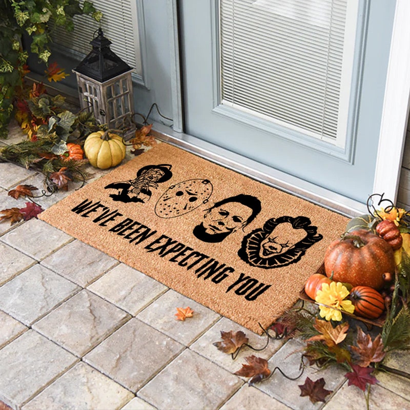 Halloween Door Mat - Etsy