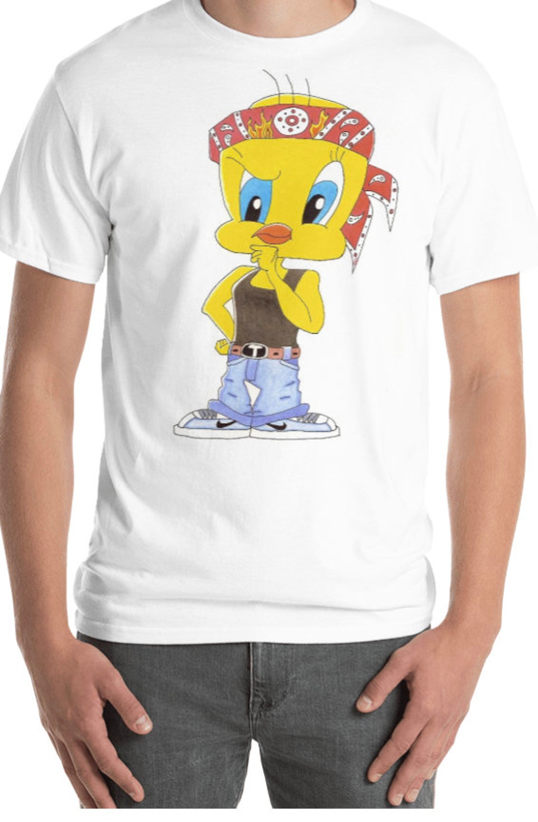 Gangster Tweety Bird Gift for Him Gift for Her Mens - Etsy