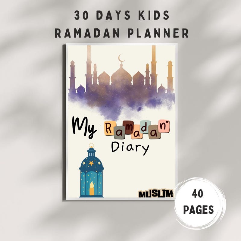 Ramadan Planner - Etsy