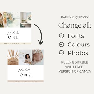 Module Cover Templates, Course Creator Templates, Online Course Module ...