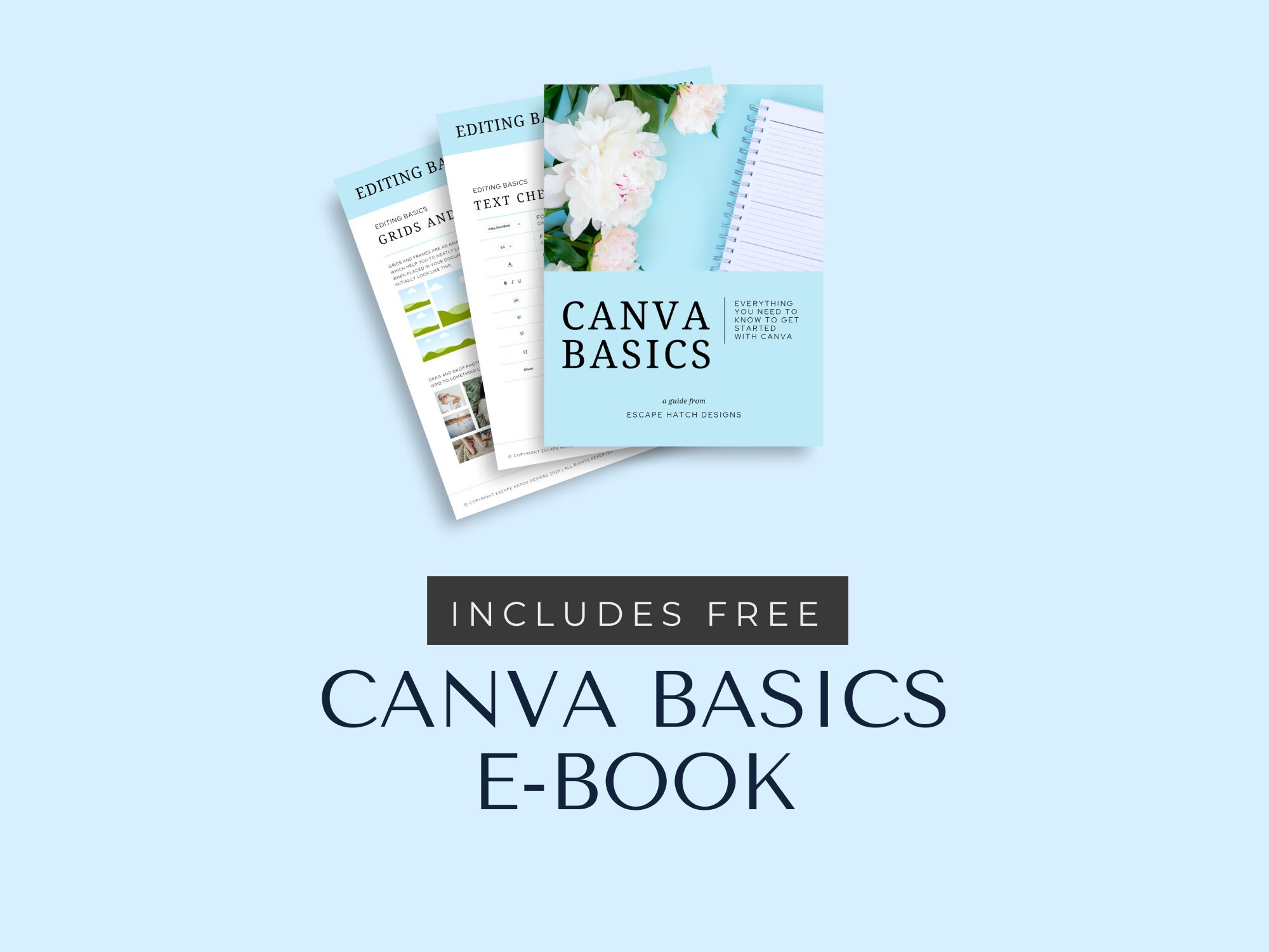 Course Workbook Canva Template, Lead Magnet, Ebook, Editable Workbook ...