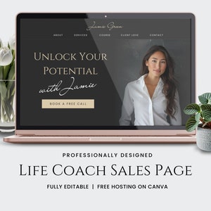 Linkedin Banner Canva Template Coach Profile Personal Branding ...