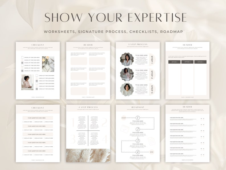 Lead Magnet Canva Template Virtual Assistant Opt-in VA Lead Generator ...