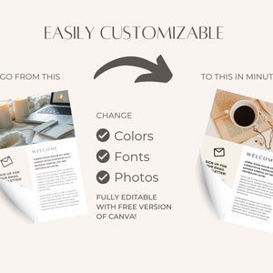 Virtual Assistant Editable Welcome Kit VA Proposal Canva Template New ...