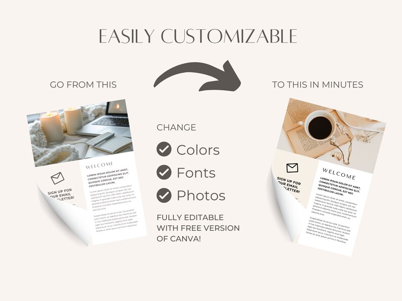 Virtual Assistant Editable Welcome Kit VA Proposal Canva Template New ...