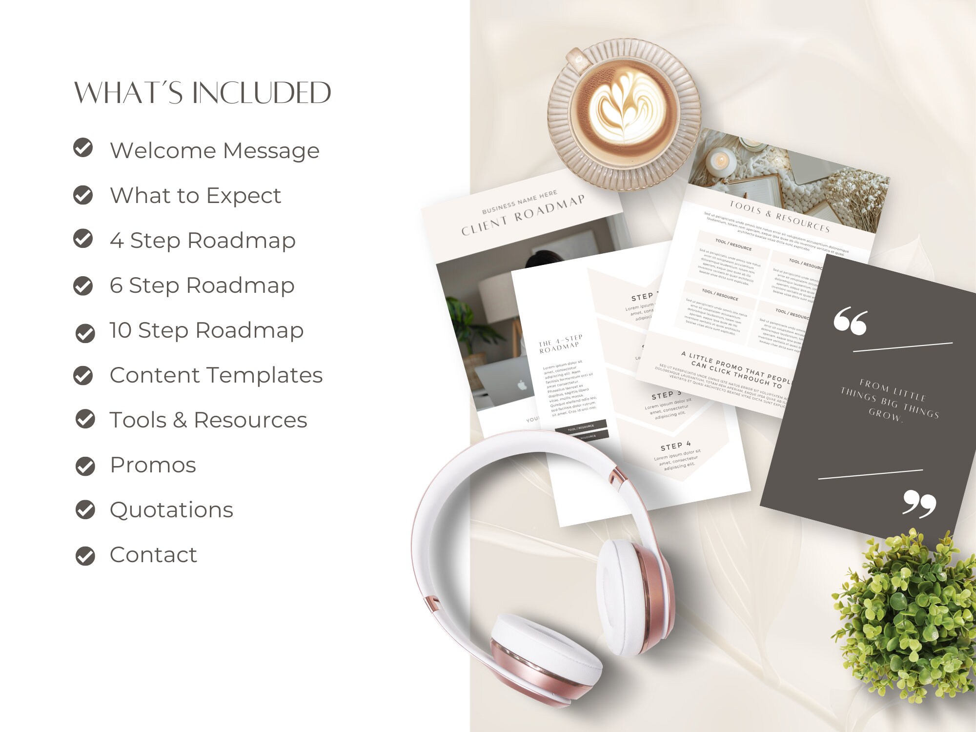 Virtual Assistant Client Roadmap Canva Template Onboarding Guide Client