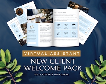 Lead Magnet Canva Template Virtual Assistant Opt-in Lead - Etsy