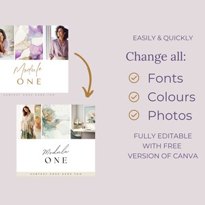 Module Cover Templates, Course Creator Templates, Online Course Module ...