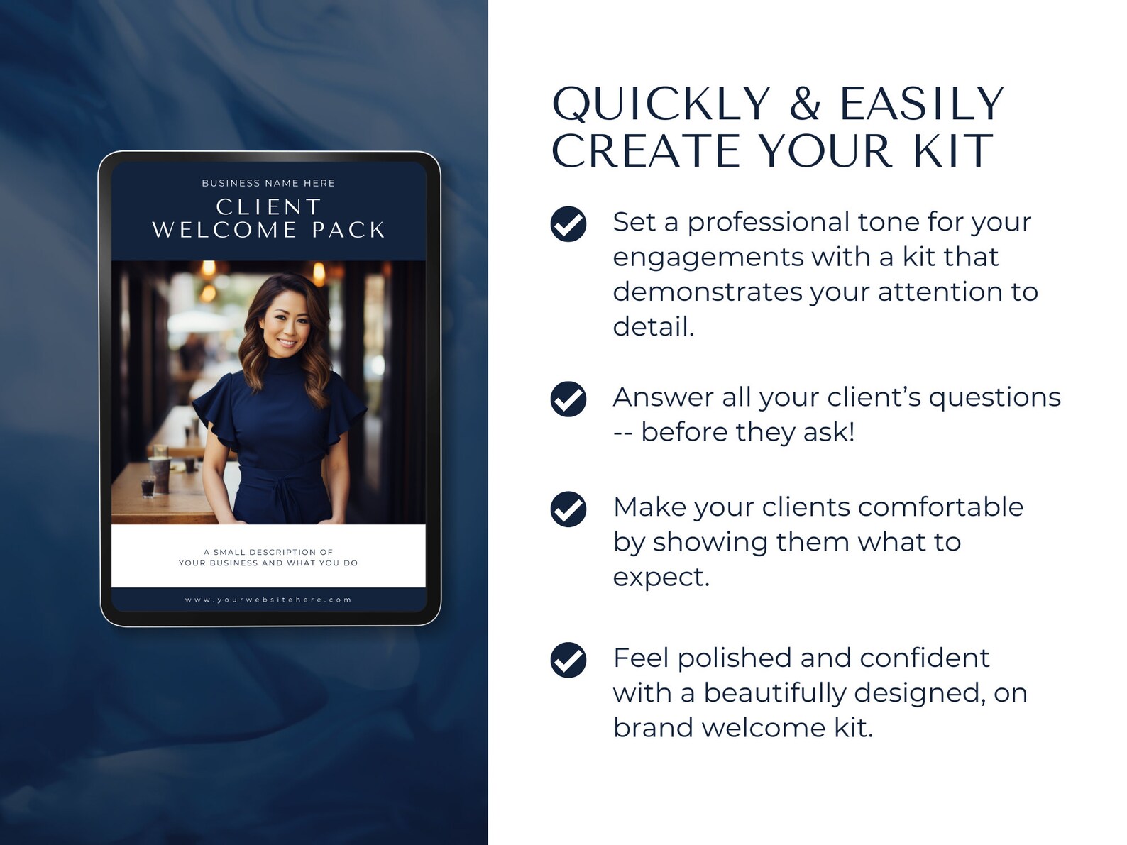 Virtual Assistant Welcome Kit, VA Proposal Template Canva, New Client ...
