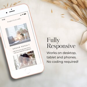 Canva Landing Page Sales Funnel Course Creator Digital Product Canva ...