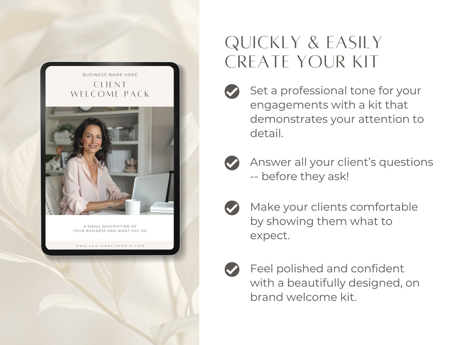 Virtual Assistant Editable Welcome Kit VA Proposal Canva Template New ...