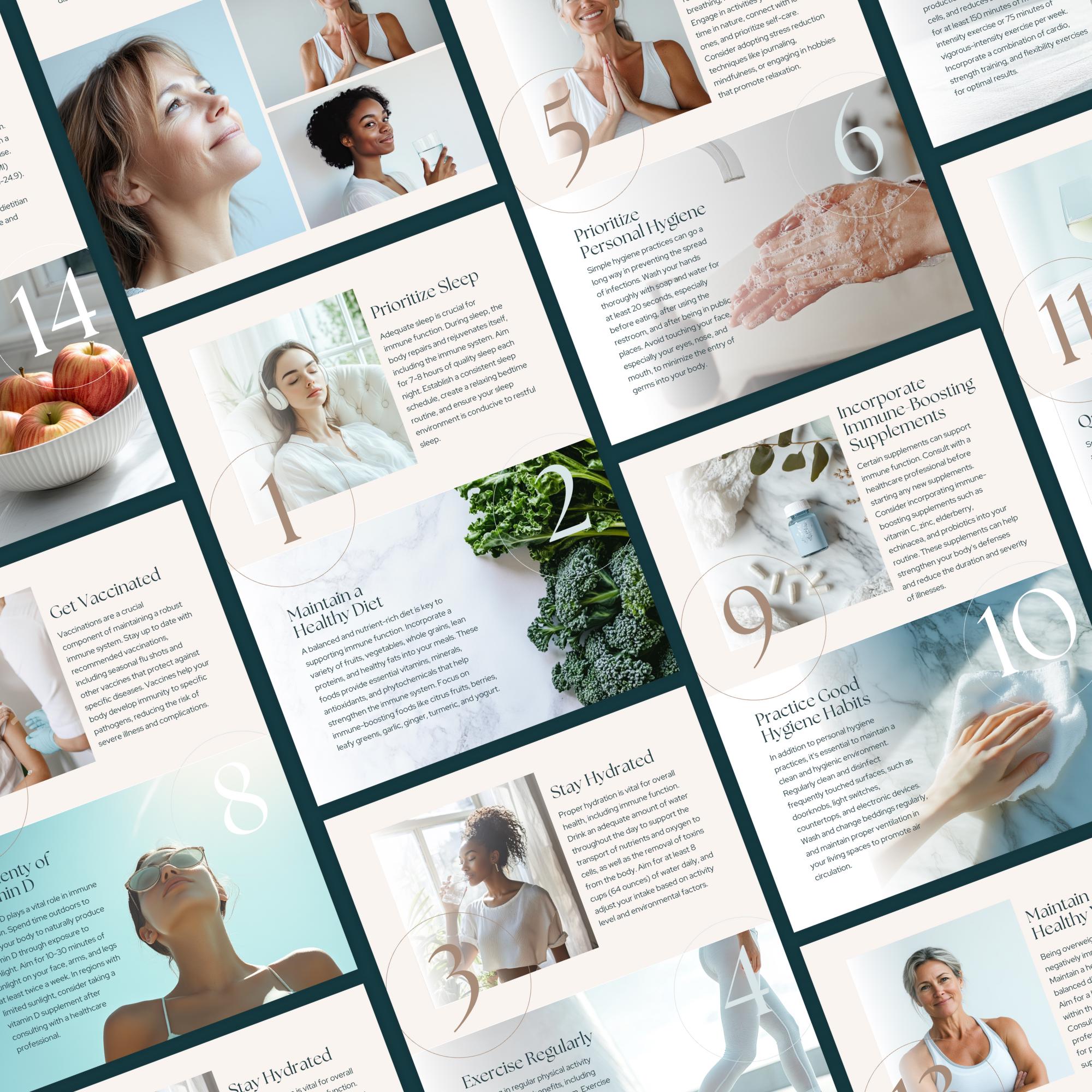 Immunity E-book Done-for-you Digital Wellness Guide Boost Immune System ...