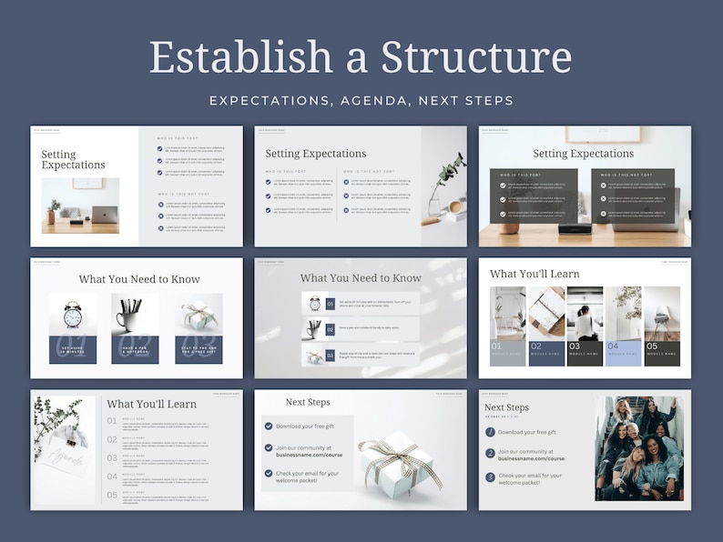 Masterclass Canva Template, INSTANT DOWNLOAD, Webinar Slides ...