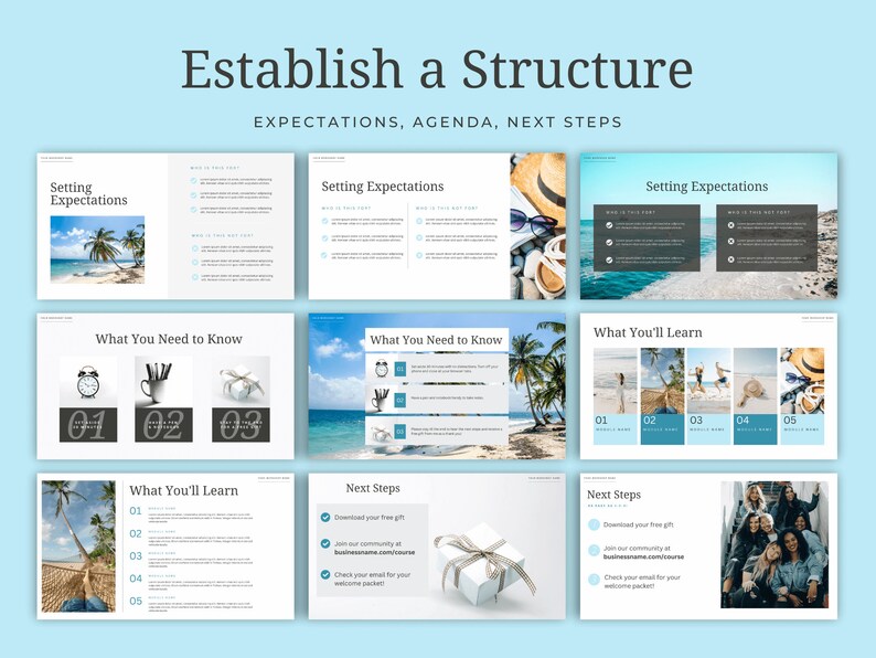 Masterclass Canva Template, INSTANT DOWNLOAD, Webinar Slides ...