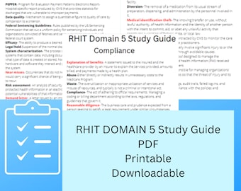 DIGITAL* RHIT Study Guide and Prep, Health Information Management Tech ...
