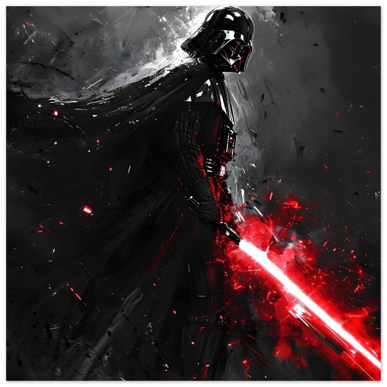 Star Wars Darth Vader Legacy Poster Sith Art Print for Home Decor ...