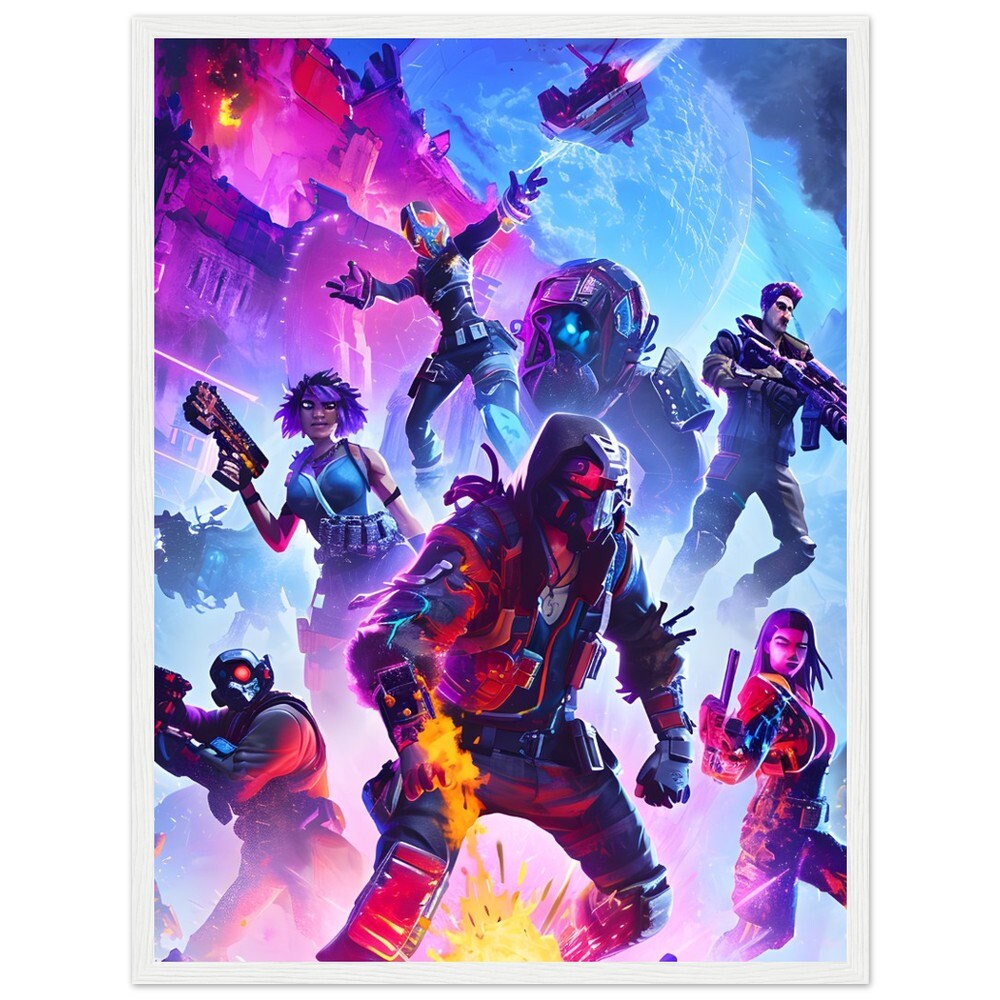 Epic Battle Royale Victory Poster Ultimate Victory Art Print - Etsy