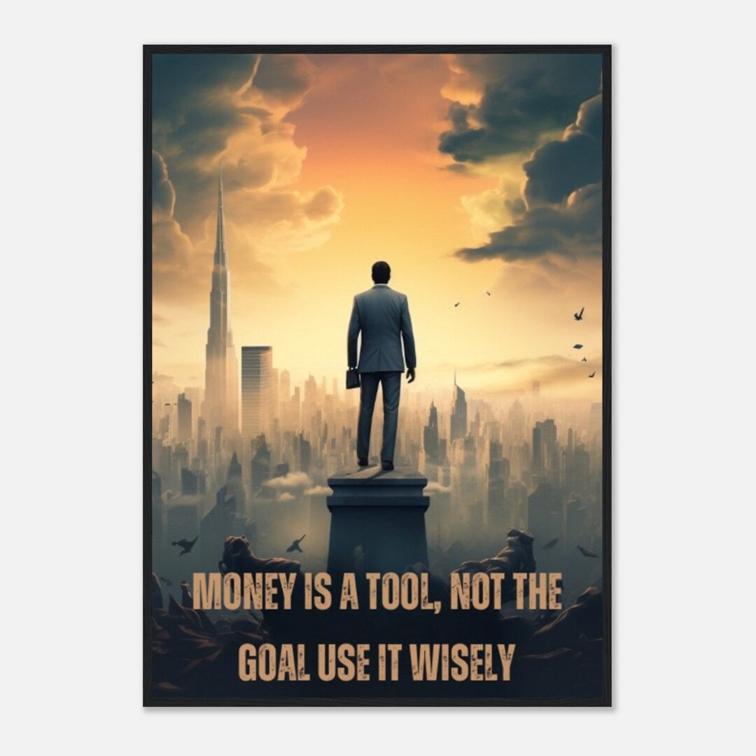 Finance Motivational Poster: Invest in Your Tomorrow, Financial ...