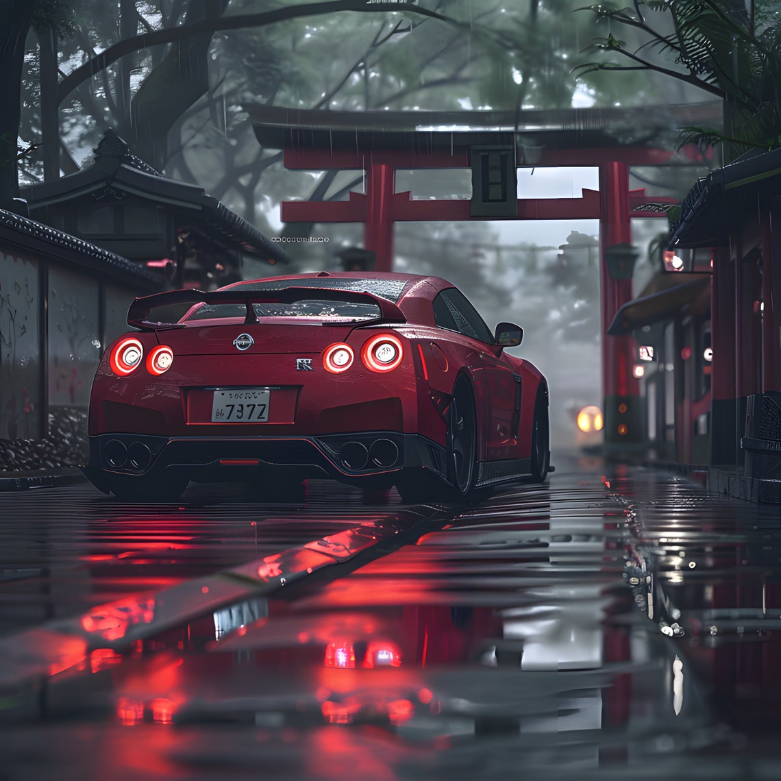 Nissan GTR Poster: Limited Edition Car Enthusiast Gift - Etsy