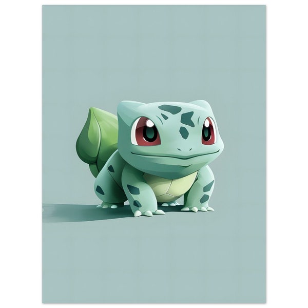 Bulbasaur Poster - Etsy