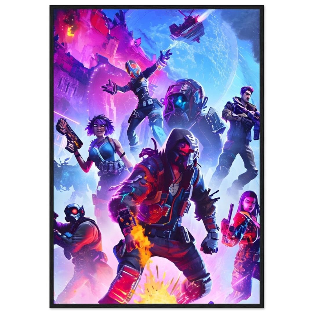 Epic Battle Royale Victory Poster Ultimate Victory Art Print - Etsy