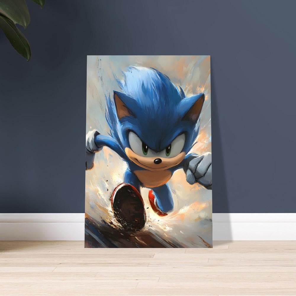 Sonic the Hedgehog Poster: Semi-glossy Gamer Art Print - Etsy