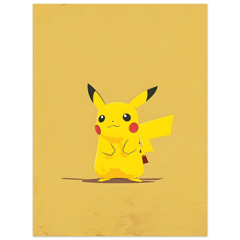 Pikachu Poster, Pokémon Poster, Original Pokémon Artwork, Cute Pokémon ...