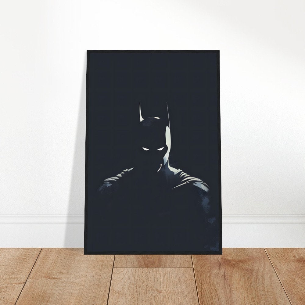 Batman Poster Dark Knight Wall Art DC Comics Fan Decor - Etsy