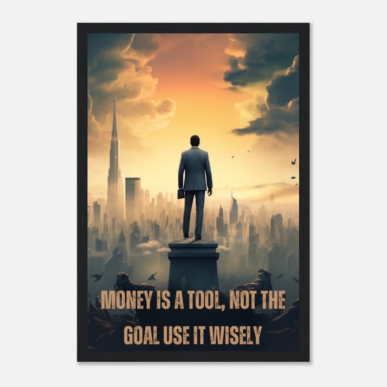 Finance Motivational Poster: Invest in Your Tomorrow, Financial ...