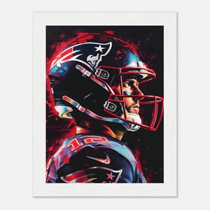 Legendary Legacy: Tom Brady and the New England Patriots - NFL Poster ...