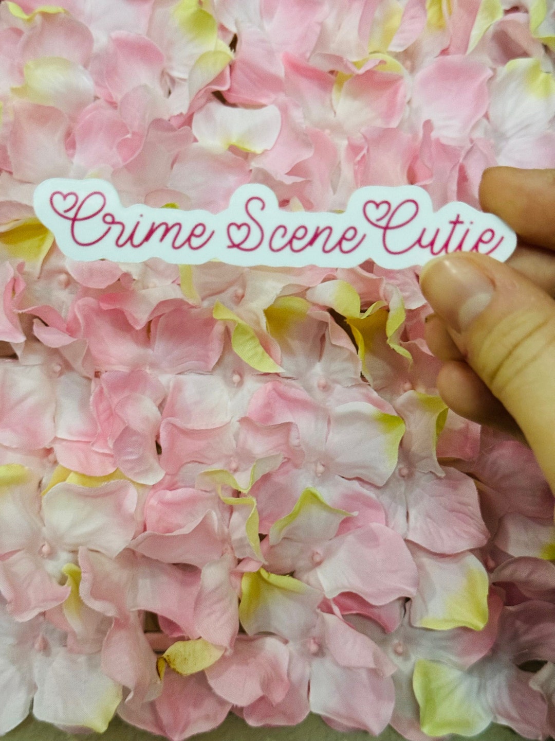 Crime Scene Cutie: Valentine's Day Sticker | Gifts for a CSI, Forensics ...