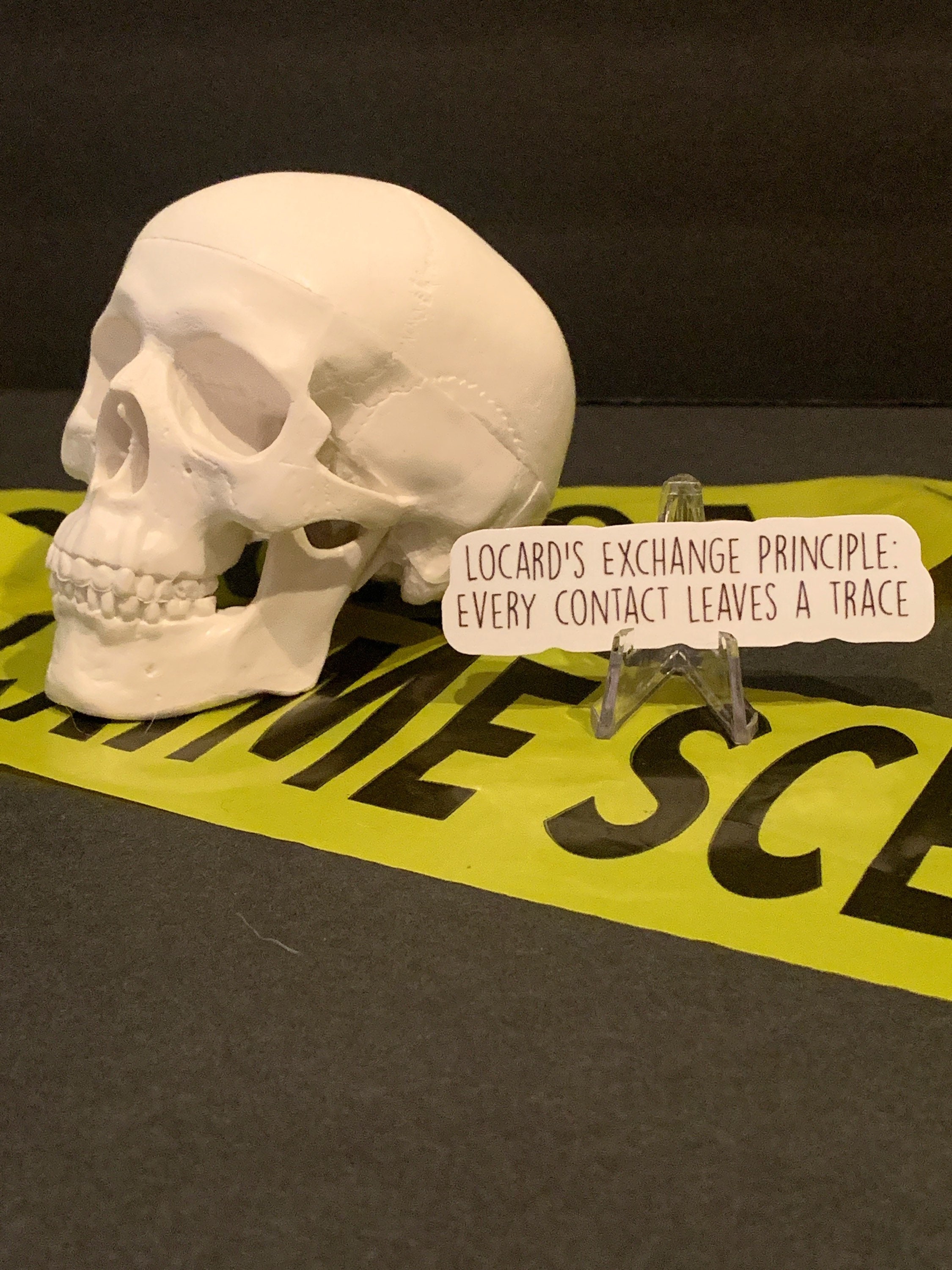 Locard's Exchange Principle Sticker: Forensic Science CSI Decal - Etsy