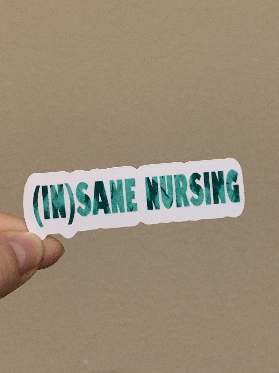 Insane Nurse Sticker: Forensic Nursing Decal, Medical Gift - Etsy