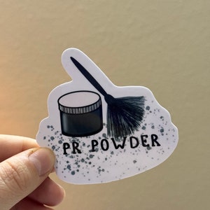 PR Powder : CSI Fingerprint Powder Sticker | Crime Scene Investigator ...