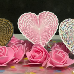 Love is in My DNA Heart Valentine's Day Sticker Science Valentine STEM ...