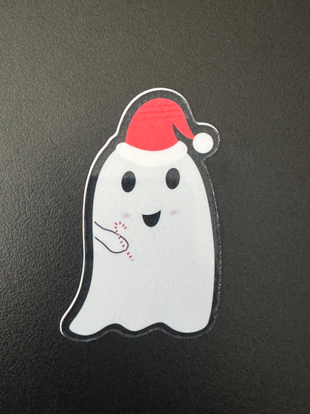 Candy Cane Ghost Sticker Forensics Christmas Stickers CSI Stickers and ...