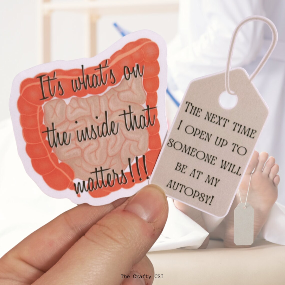 It's What's on the Inside Sticker: CSI, Forensic Pathology, Autopsy ...