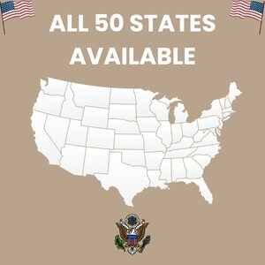 Fingerprint States (USA) Stickers, All 50 States Available! Unique ...