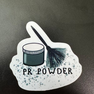 PR Powder : CSI Fingerprint Powder Sticker | Crime Scene Investigator ...