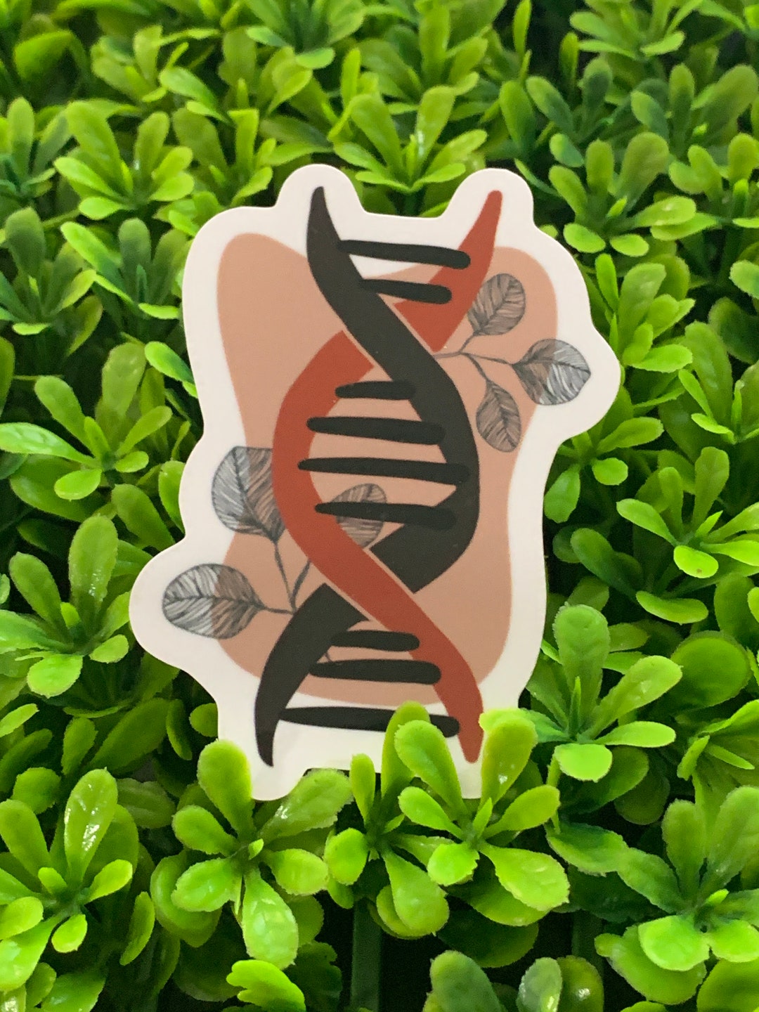Bohemian Floral DNA Sticker: Forensic Science Decal - Etsy