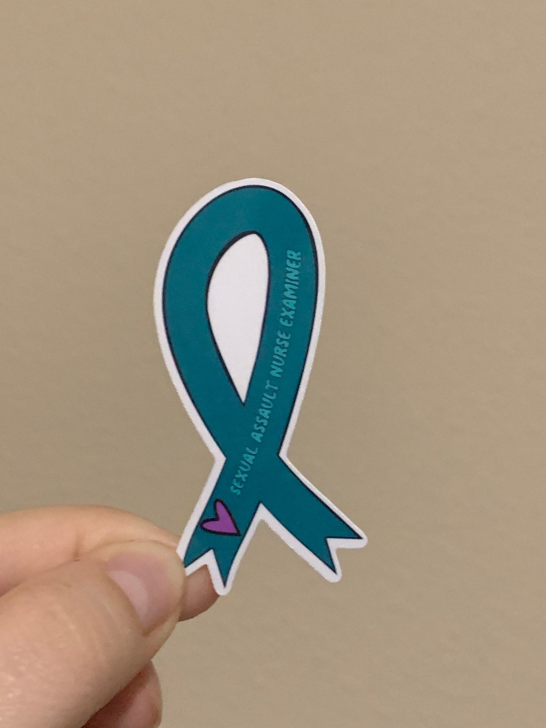 Forensic Nurse SANE Ribbon Sticker Forensic Nursing | Nursing Decal ...