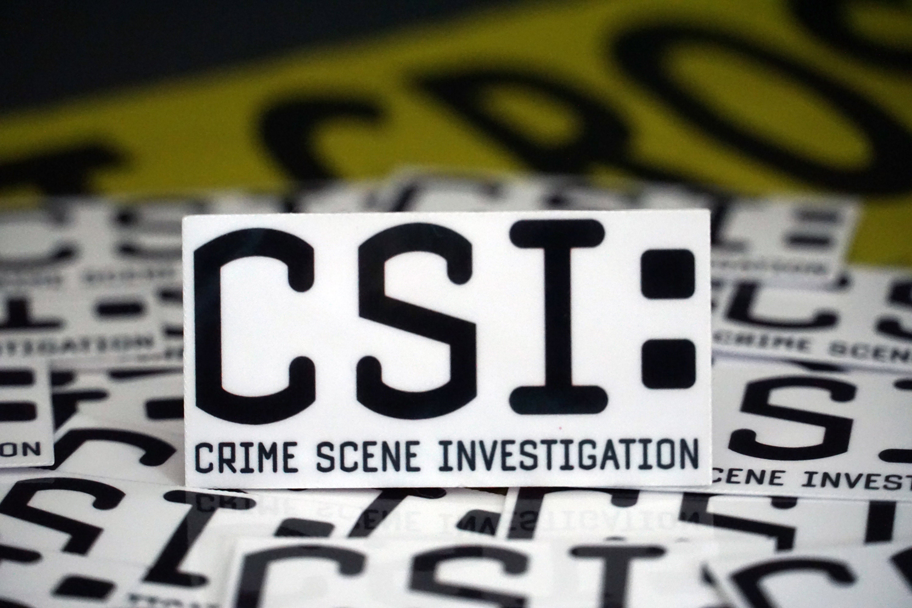 Crime Scene Investigator Logo Crime Scene Investigation (CSI) Level 1