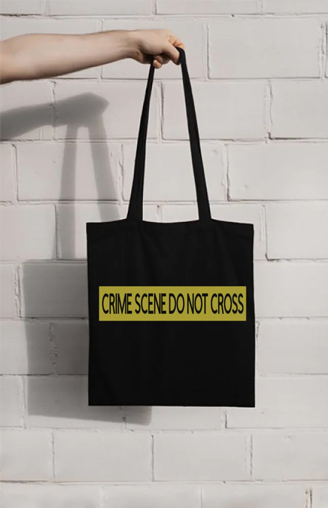 Crime Scene Do Not Cross Tote Bag CSI Gifts Forensic Swag - Etsy