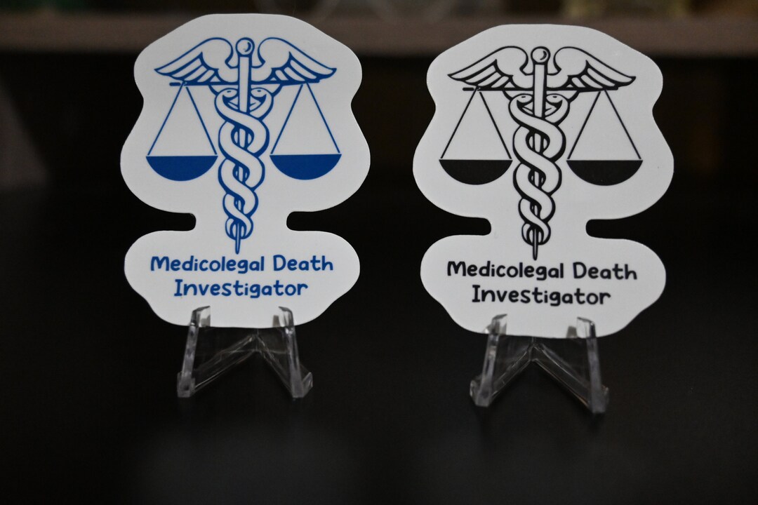 Medicolegal Death Investigator Sticker | MDI | Forensic Pathology ...